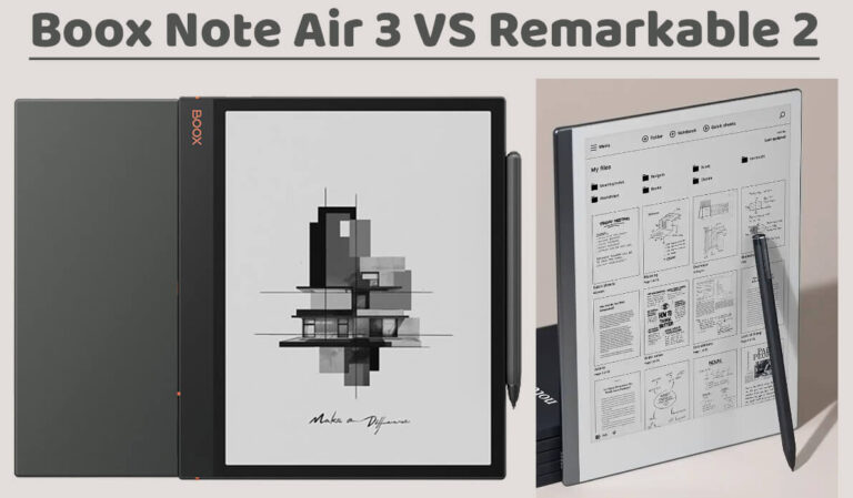 Boox Note Air 3 VS Remarkable 2 - Specs Comparison - WebToolo.com