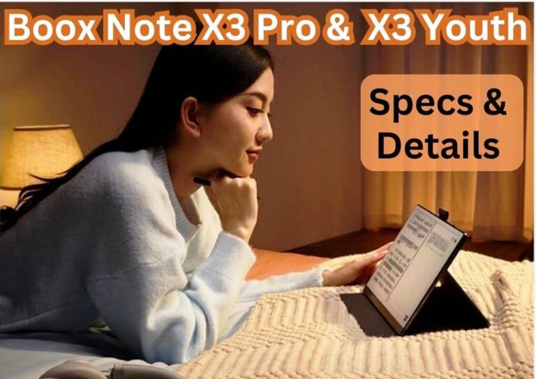 Boox launches Note X3 Pro and X3 Youth - WebToolo.com