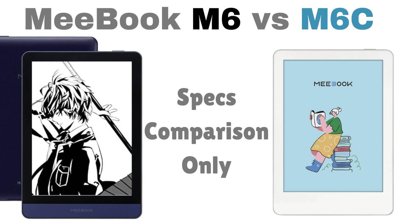 MeeBook M6C vs M6 (Specs Comparison) - WebToolo.com